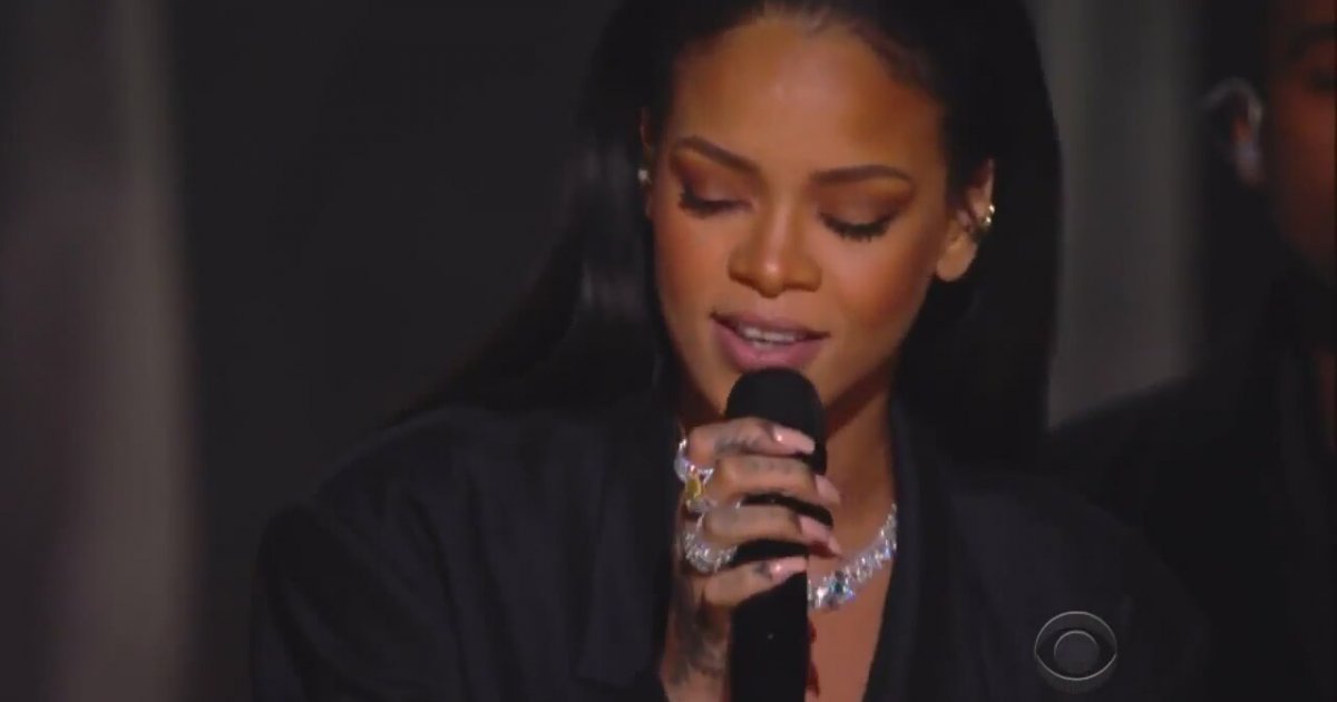 Rihanna - Four Five Seconds (Grammy 2015) | İzlesene.com